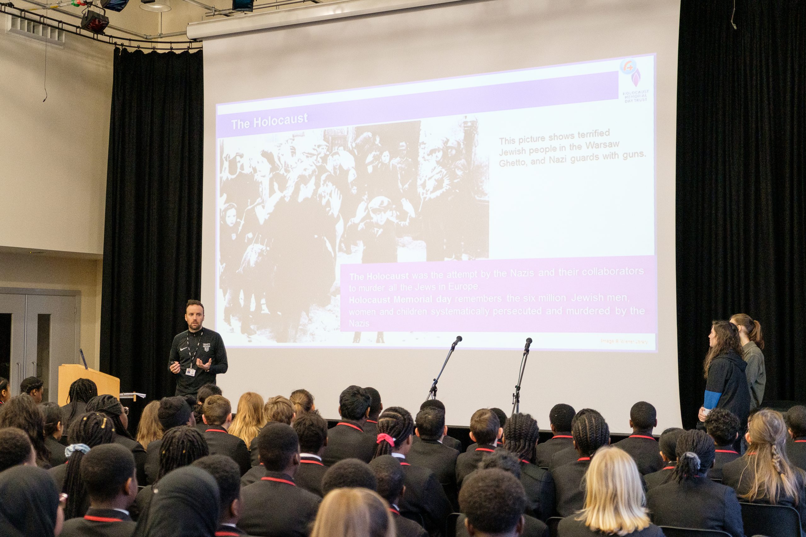 Holocaust Memorial Day Assemblies - Trinity High