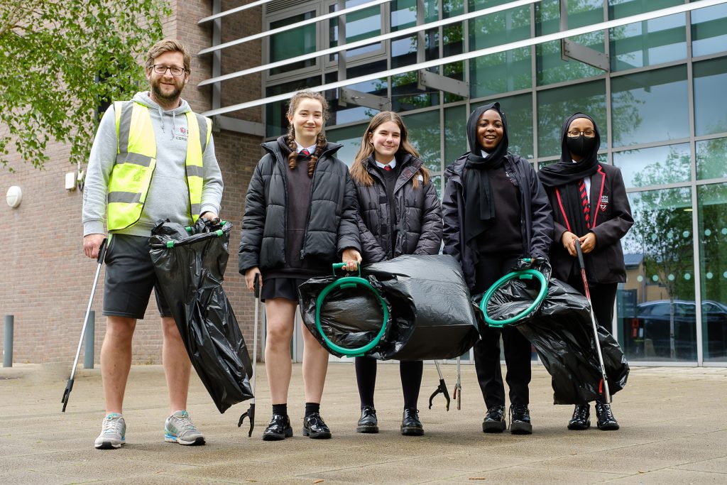 National ‘Big Clean Up’ - Trinity High