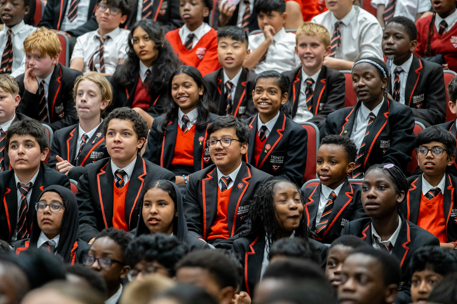 A.M. Dassu Visit - Trinity High