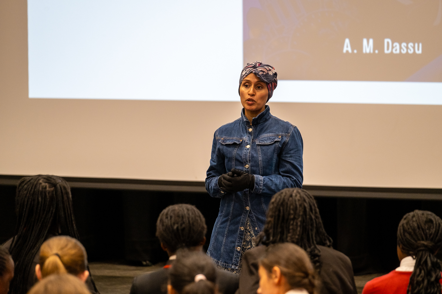 A.M. Dassu Visit - Trinity High